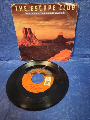 The Escape Club – WALKING THROUGH WALLS - 7" VINYL SINGLE | eBay