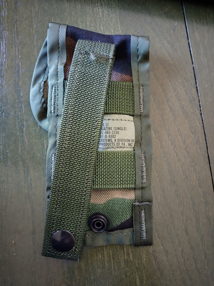 M81 Woodland USGI MOLLE 9mm Mag Pouch | eBay