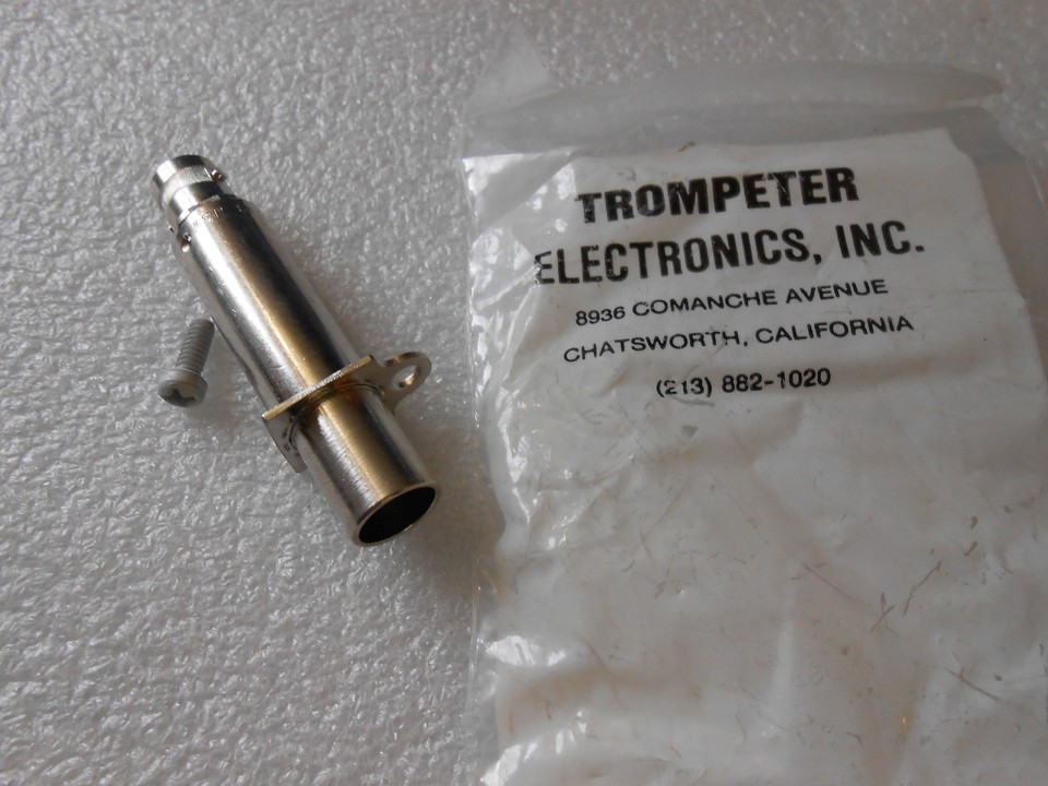 Trompeter BNC Panel Mount TEI 14949-J3W | eBay