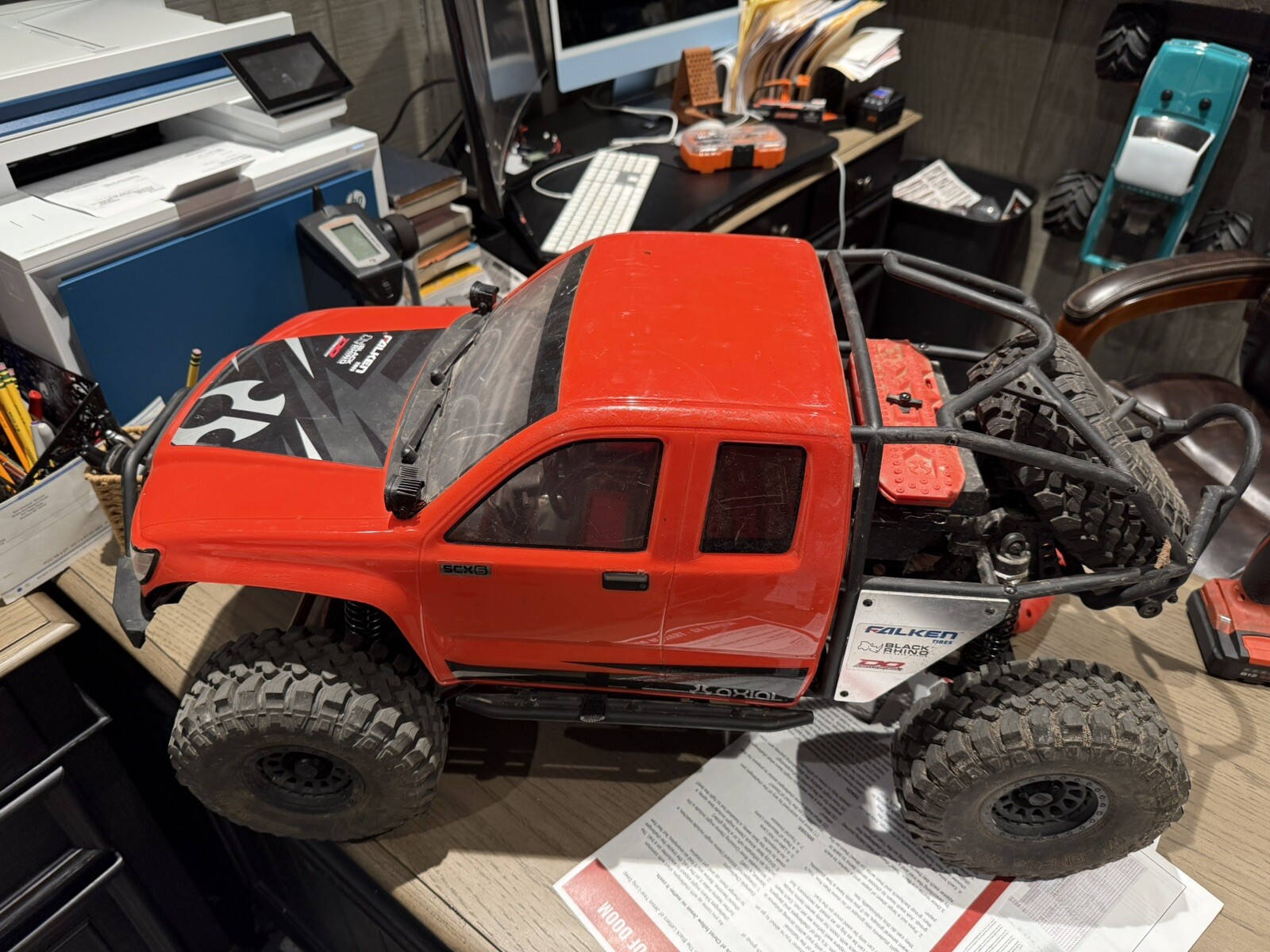 Axial RC Crawler 1/6 SCX6 Trail Honcho 4WD RTR (Transmitter and ...