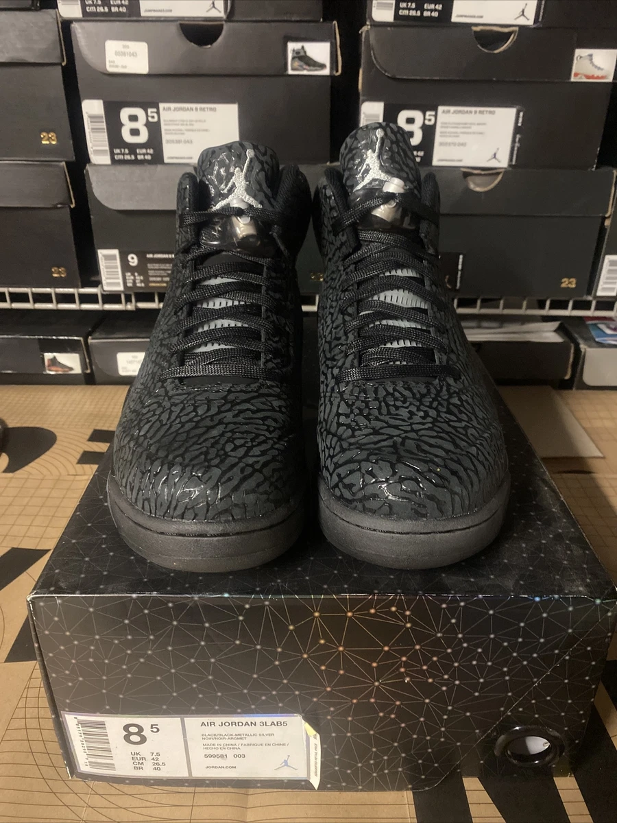 Jordan 3lab5 Metallic