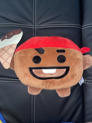 BTS BT21 Line Friends Summer Dolce Shooky Plush 12 Inch Ice Cream Kpop ...