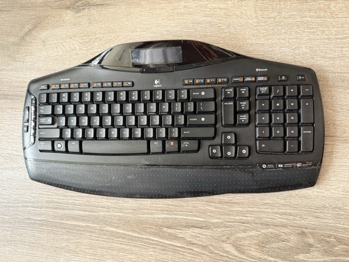Logitech MX5500 Black Wireless Bluetooth Keyboard.Tested Working. | eBay
