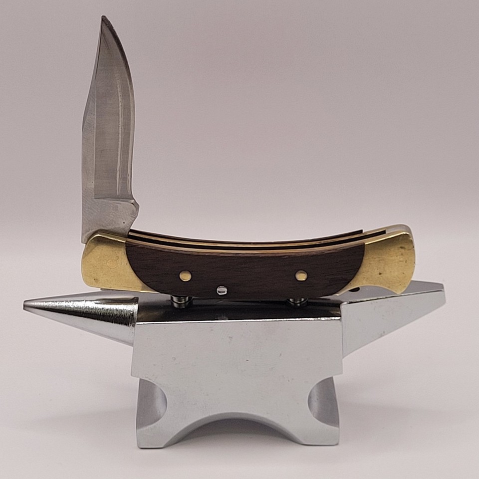 Buck "The 55" 055 Clip Point Lockback Pocket Knife Hunter - Made in the ...