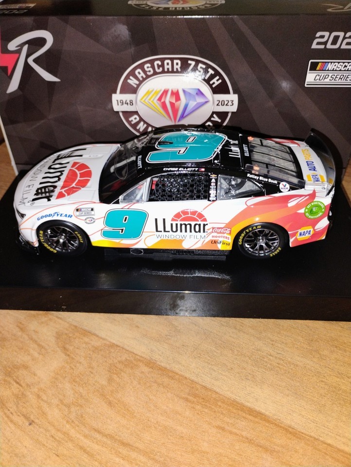 2023 CHASE ELLIOTT Autograph LLUMAR WINDOW FILM STD 1/24 CAR | eBay