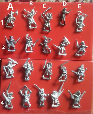 20x Witch elf Dark elves female metal citadel gw games workshop ...
