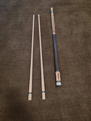 Rare Mike Erwin Custom Pool Cue (BEAUTIFUL!!) | eBay