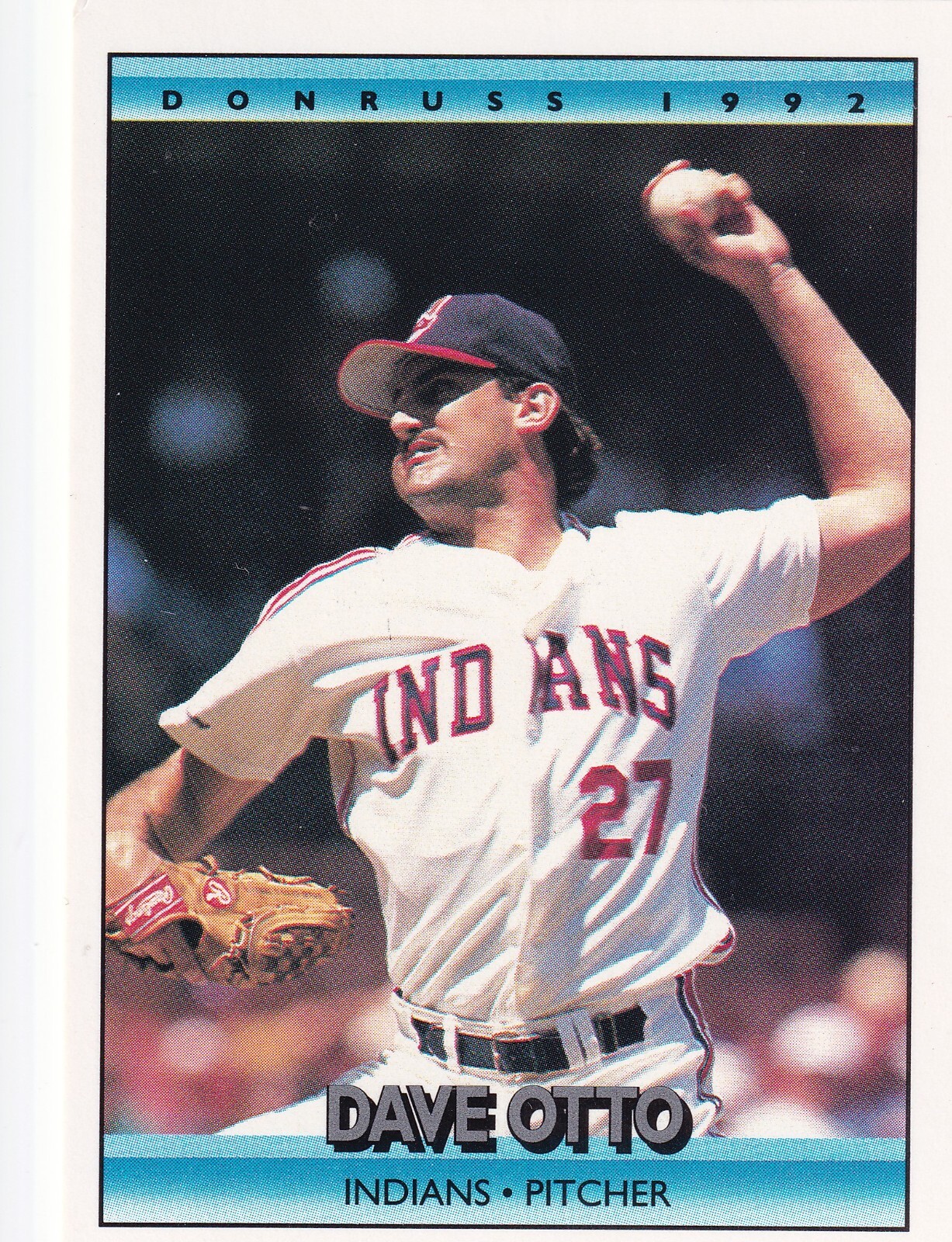 1992 Donruss #730 Dave Otto MLB Cleveland Indians + (Yes 3 Free Mystery ...