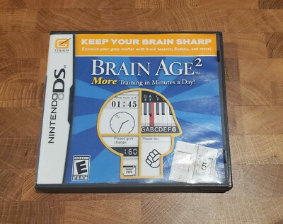 Brain Age 2: More Training in Minutes a Day (Nintendo DS, 2007 ...