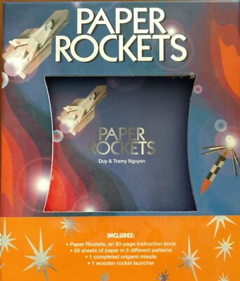 Paper Rockets, book & kit - by Duy & Tramy Nguyen - Sterling Publishing ...