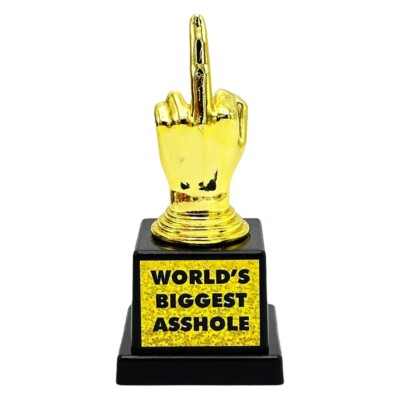 World's Biggest A*shole Trophy | 4.7" | eBay