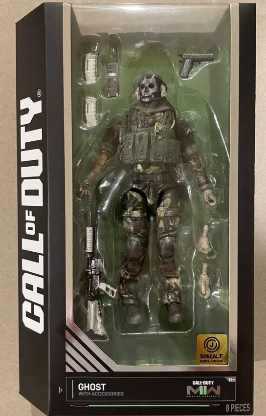 Jazzwares From The Vault Exclusive Call Of Duty Ghost Mandible Figure 1 ...