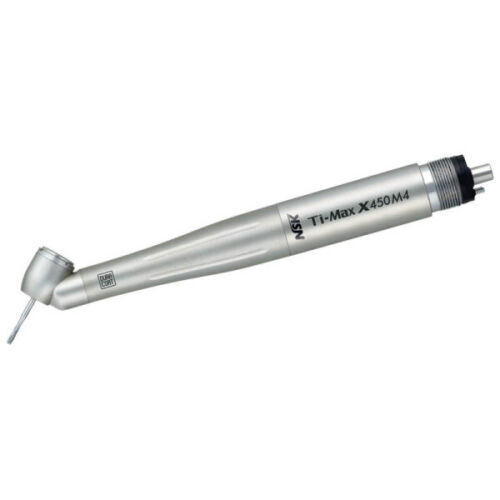 NSK Ti-Max X450 M4 Surgical 45° LED Speed Handpiece Dental Triple Water ...
