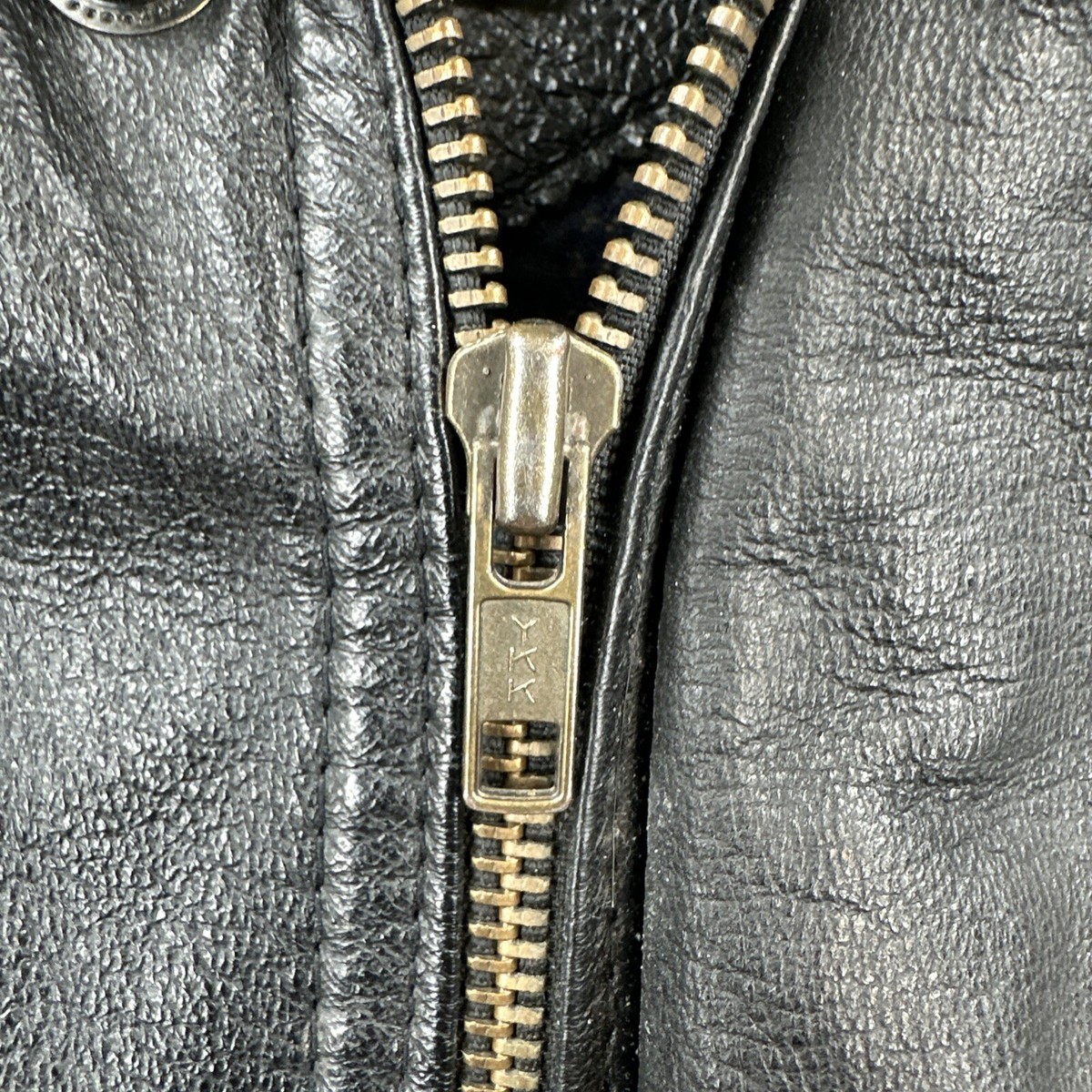 Vtg Phase 2 L Black Leather Bomber Biker Hip Hop Jacket Vtg Phase 2 L Black Leather Bomber Biker Hip Hop Jacket