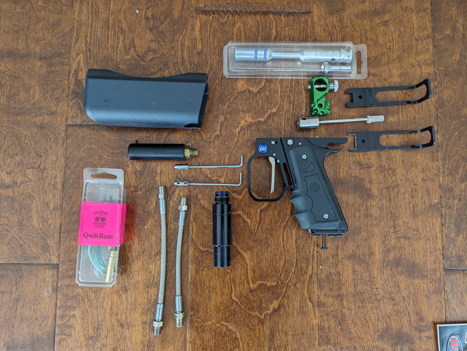 WGP 2K3 E-Blade Autococker - Paintball Marker - Upgraded - Green - E ...