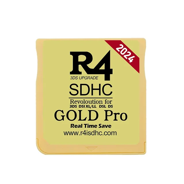 2025 Version R4 Gold Pro SDHC R4i For DS/3DS/2DS Revolution Cartridge ...