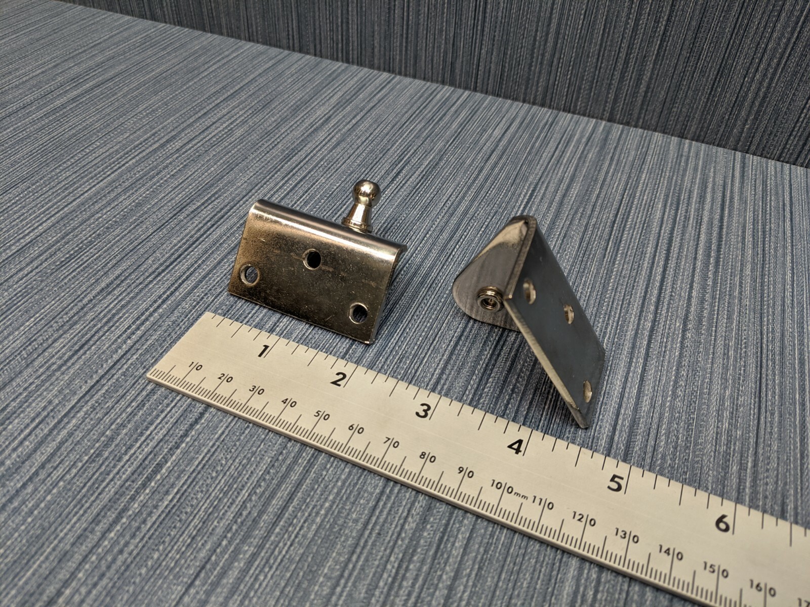 2 x Marine Boat Stainless Steel Strut OUTSIDE Angle Bracket Spring ...