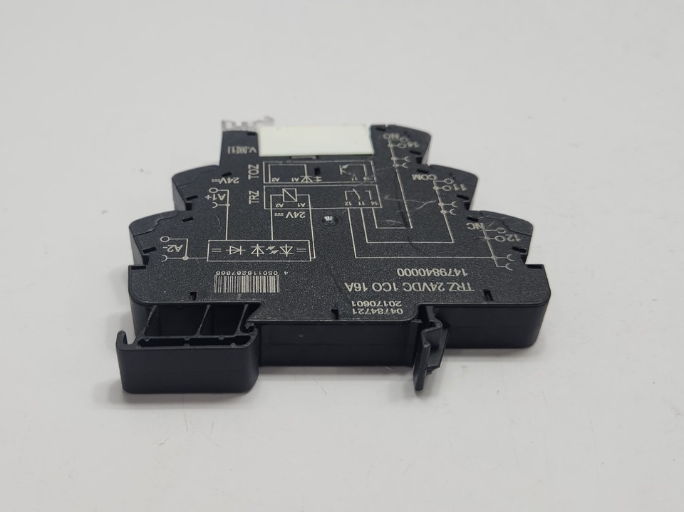 WEIDMULLER TRZ 24VDC 1CO 16A RELAY MODULE 1479840000 RCL314024W RELAY ...