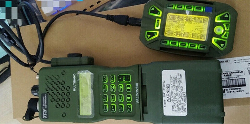US STOCK!!! New Version TRI AN/PRC 152 Multiband 15W 12.6V Handheld ...