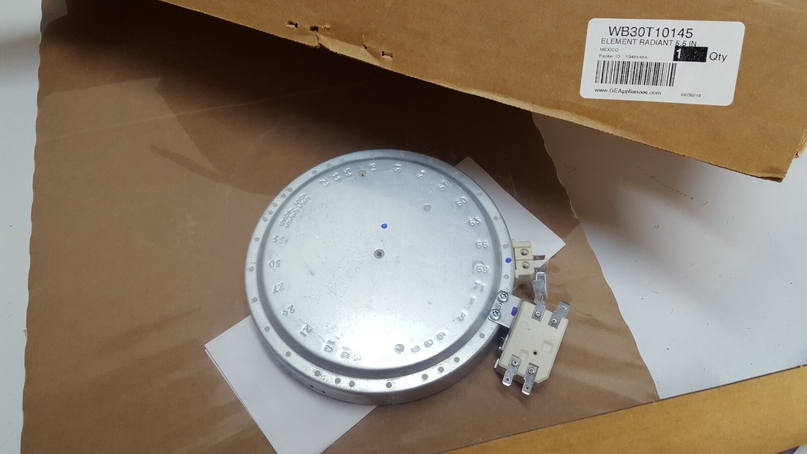 WB30T10145 GE RANGE RADIANT ELEMENT *NEW OEM PART* | eBay