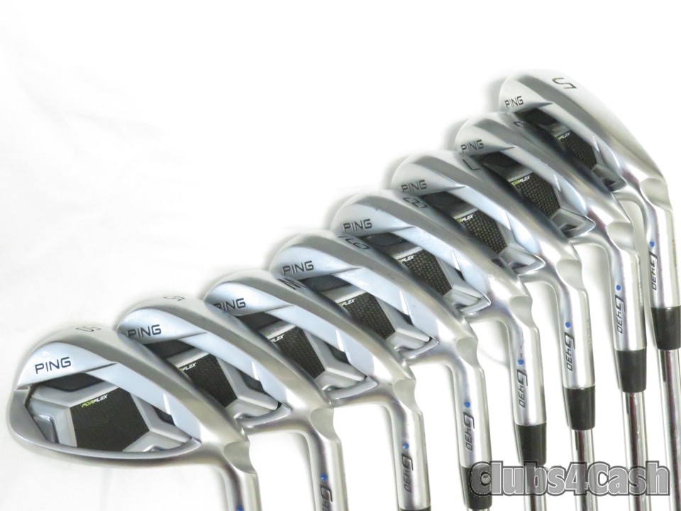 PING G430 Irons Blue Dot True Temper Elevate MPH 95 Stiff 5-P, 45°, 50 ...