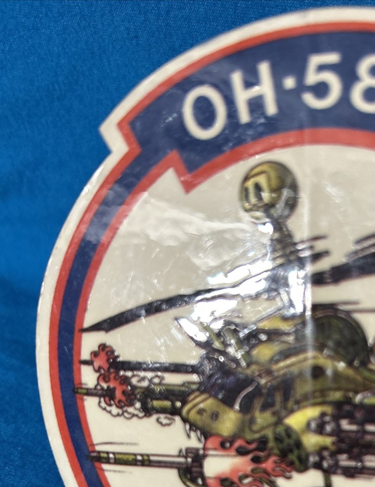 OH-58D Kiowa Warrior Bell Helicopter Sticker/Decal Military - Read ...