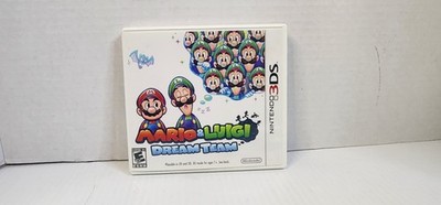 Mario And Luigi Dream Team Nintendo 3DS Cast Cartridge Insert Tested ...