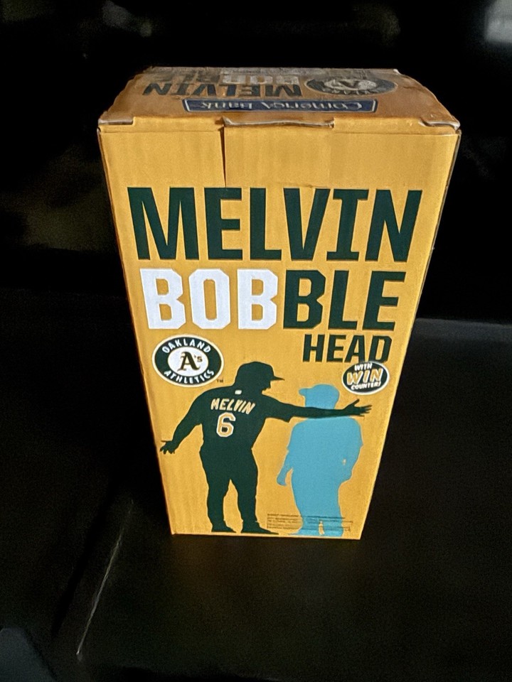 Oakland A's Bob Melvin Bobblehead with Win Counter SGA | eBay