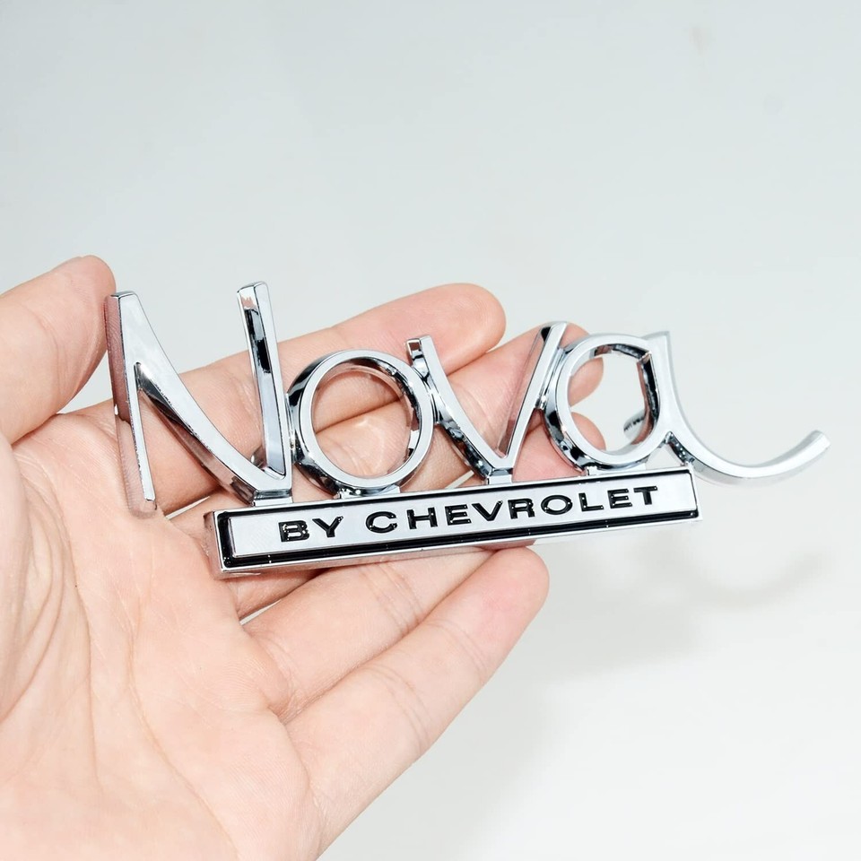 1Pcs 1969-1972 Nova Trunk Emblem Logo Badge Nameplate Letter 8701089 ...