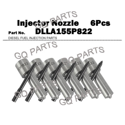 DLLA155P822 6Pcs Injector Nozzle for Renault 420 Premium Route 11.1d ...