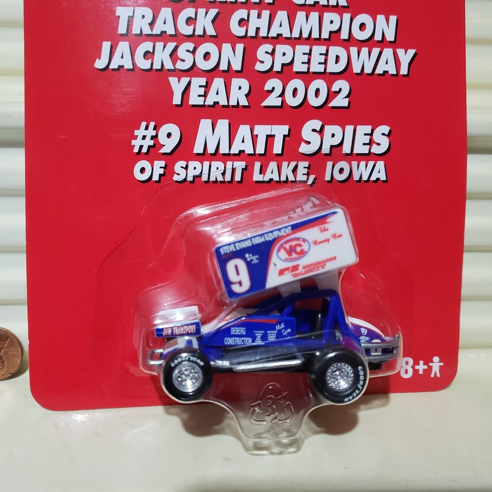 Racing Champions Ertl 2003 #9 MATT SPIES 25th 2002 Jackson Champ Sprint ...