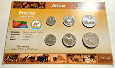 Littleton World Coin Set - Eritrea - 6 Coin Set | eBay
