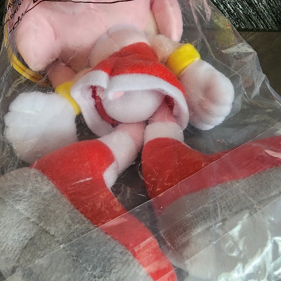 2023 AMY ROSE 8" PINK PLUSH DOLL. Sonic The Hedgehog. Offical Japanese ...