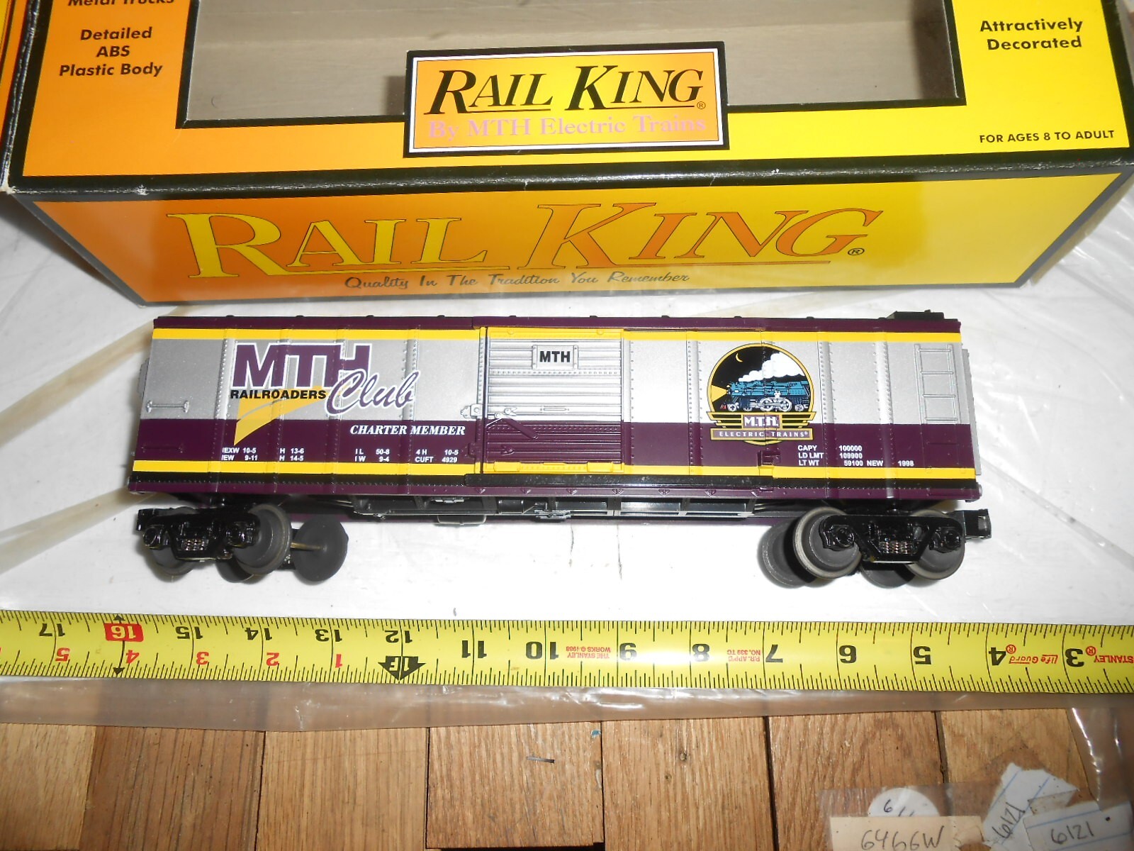O Gauge MTH 30-7423 MTH Club Boxcar in box. | eBay