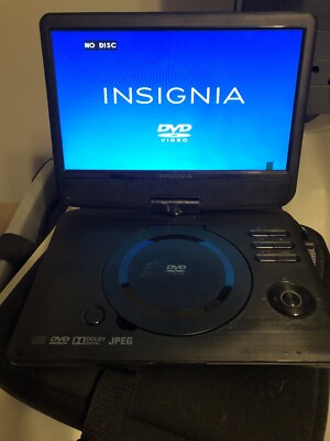 Insignia NSP10DVD20 10in Portable DVD Player with Swivel Screen - Black ...