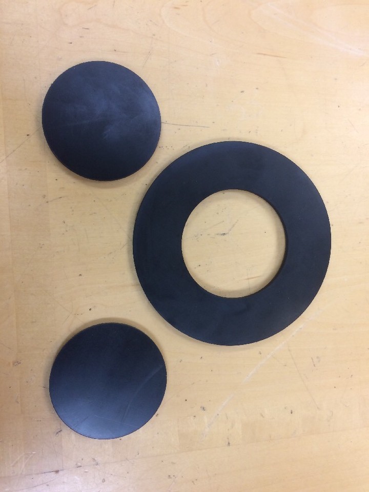 FIRE HYDRANT NOZZLE CAP GASKETS, One 4-1/2" Pumper/Steamer, & Two 2-1/2 ...