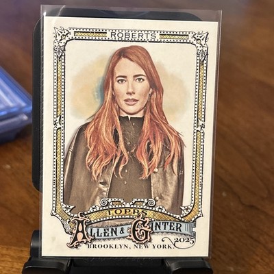 2025 Topps Allen & Ginter Baseball #286 Emma Roberts | eBay