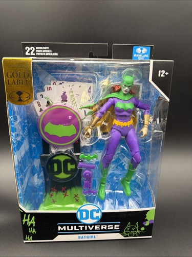 McFarlane DC Multiverse Gold Label Jokerized Batgirl Figure Batman ...