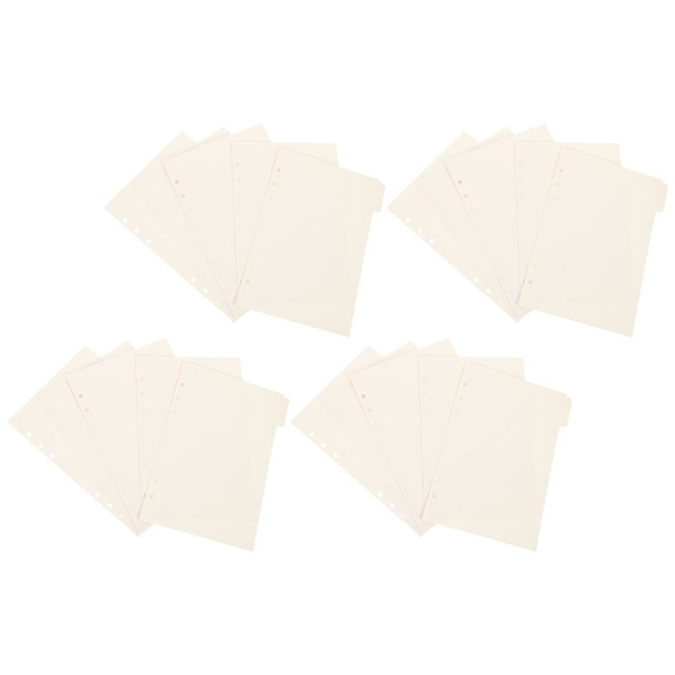 20 Pcs Index Tag Separating Pages Aesthetic Binder Dividers with Tabs ...