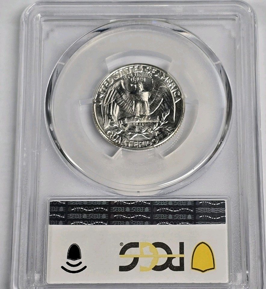1963 Washington Silver Quarter MS63 PCGS U.S 25c Coin | eBay