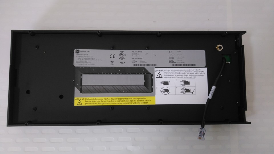 [New Other] GE Multilin / G6P3CH / Front Panel, G60 Generator ...