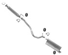 Resonator Muffler Exhaust Pipe System for 12-2016 Chevrolet Sonic ...