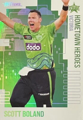 2024-25 Traders Luxe Home Town Heroes Scott Boland Melbourne Stars Card ...