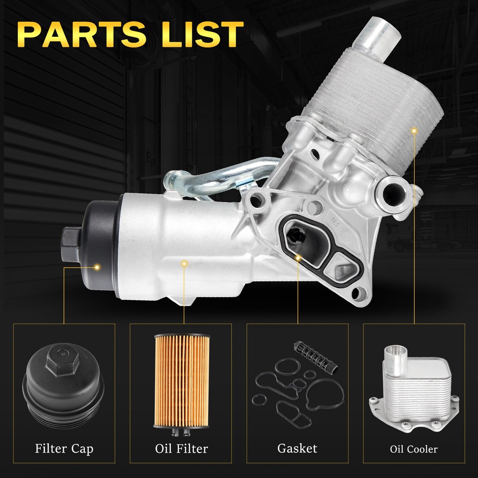 55566784 Engine Oil Cooler Assembly For Chevry Cruze Sonic Trax Buick ...