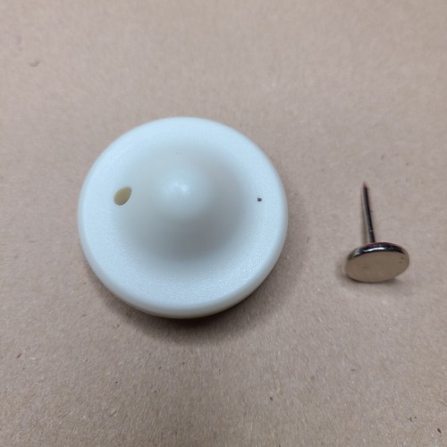 100 Security Hard Tag Anti Theft EAS RF Retail Clothing Sensor w/Pins ...