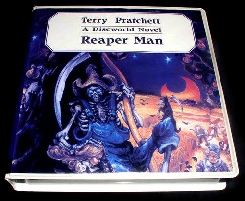Discworld Reaper Man Terry Pratchett 8 CD Audiobook Unabridged Nigel ...