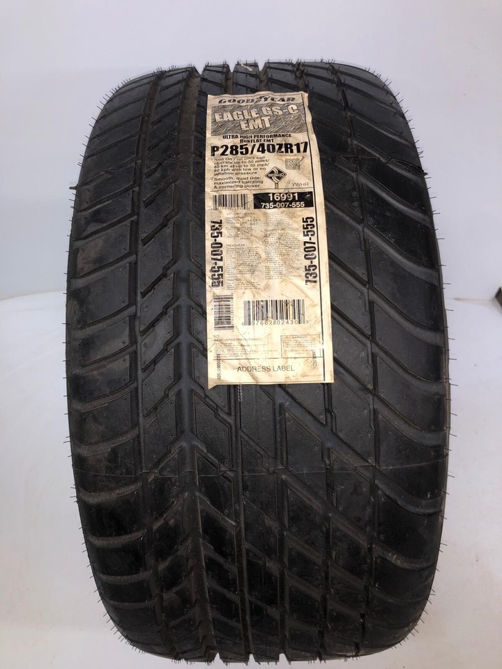 2 New 2854017 Goodyear Eagle Gs-C Emt Run Flat Dot 0212 285/40/17 Right ...