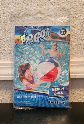 New H2O GO! Inflatable Beach Ball Swimming Pool Kids Toy Fun Ages 2+ | eBay