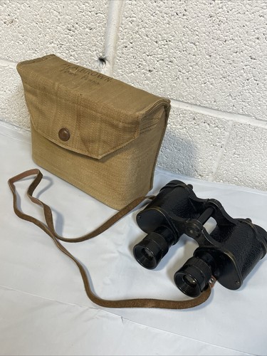 1944 WW2 British Army 1937 Pattern Binoculars Carrying Case Strap P-37 ...