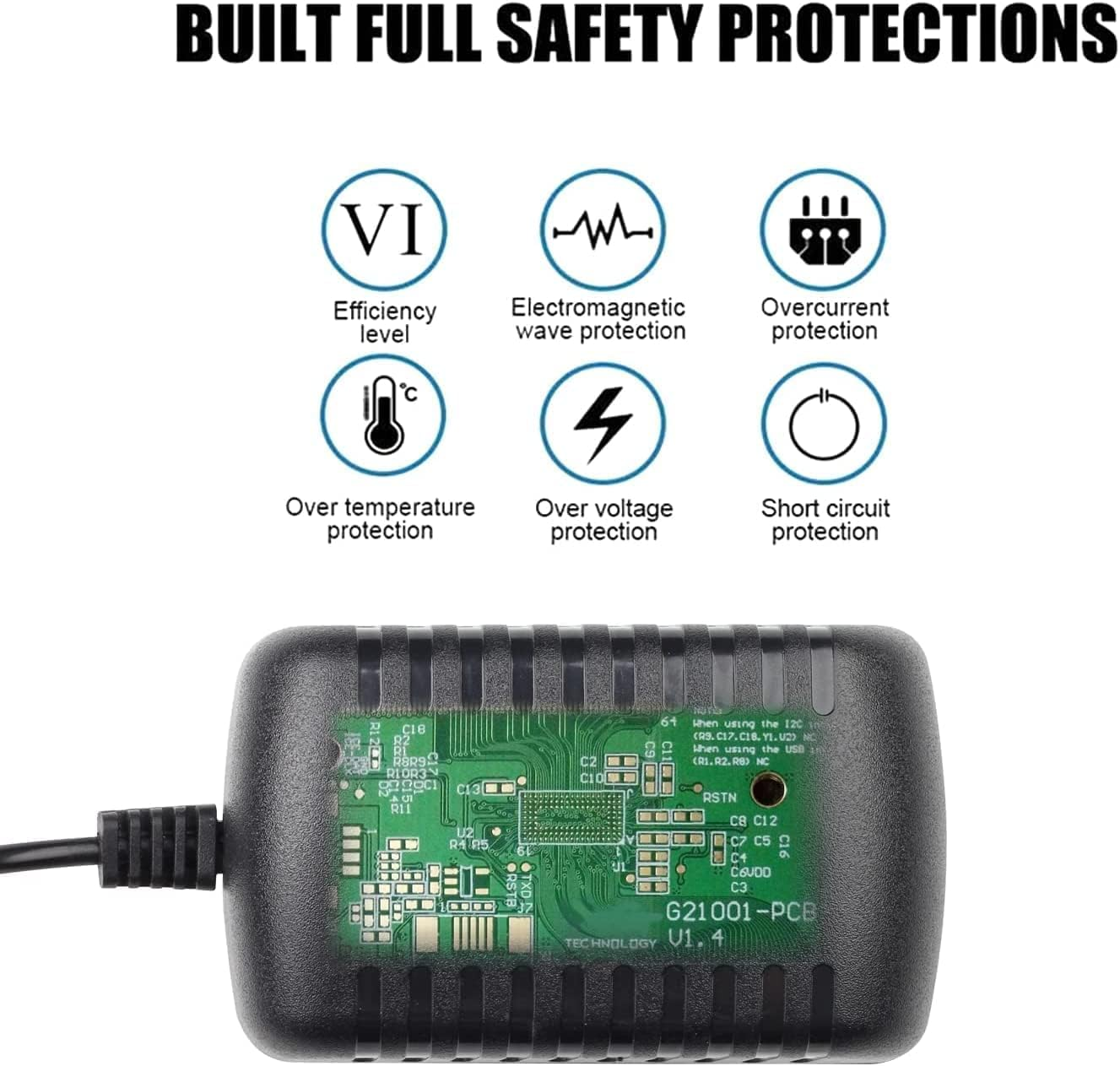 16.8V Fascia Gun Charger, Muscle Massage Gun Power Cord Universal ...